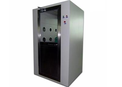 China 10-50 Person Class 1000 Clean Room Air Shower With Infrared Sensors And Emergency Switch for sale