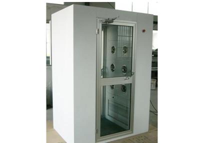 China Automatic Blowing Cleanroom Air Shower with 20~28 m/s Wind Speed and Time Adjustable Function for sale