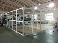 China ISO8 HEPA Air Filtration Softwall Clean Room For Candy Workshop  /  Laminar Flow Booth for sale
