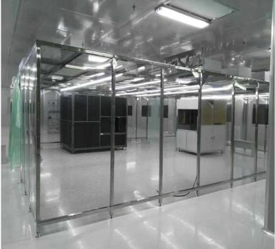 China High Efficiency HEPA Filter Capsule Softwall Clean Room Size 4500x4500x3000mm for sale