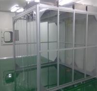 China ULPA Filter Portable Softwall Clean Room For Biology Laboratory  Built - In Centrifugal Blower for sale