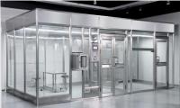 China HVAC Moudlar Hardwall Pharmaceutical Clean Room With HEPA Filter H14 ISO5 for sale