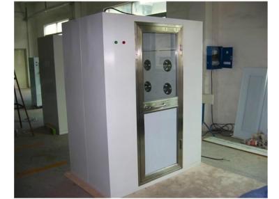 China Power Coated Steel Cleanroom Air Shower With PLC Control System for sale