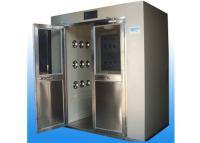 China Powder Coated Steel Material Air Shower System Adjustable Wind Speed 25-30 M/S for sale
