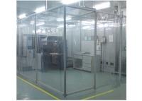 China Modular Softwall Clean Room Anti Static Electricity Plastic Curtain Wall for sale
