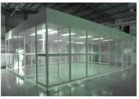China Durable Softwall Clean Room Steel With Powder Coated Frame And Ceiling For Electronics Factory for sale