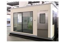 China Fireproof Sandwich Panels Softwall Clean Booth with Steel Airtight Door and Aluminum Profile Corner Treatment for sale