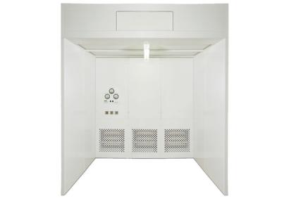 China Rank 100 Powder Dispensing Booth , Weighting Booth With Three Step Filtration System for sale