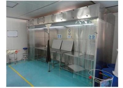 China Unique Air Purifying Dispensing Booth Customizable Size Low Noise for sale
