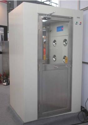 China 2 Directional Blow Air Shower Tunnel With LED Display For 2 Person 380V 50HZ for sale