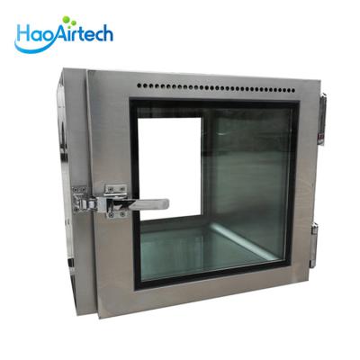 China Electrical Interlock Cleanroom Pass Box for sale