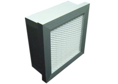 China Mini Pleat Glass Fiber Media Hepa Filter Air Purifier , High Efficiency H10 - H14 for sale