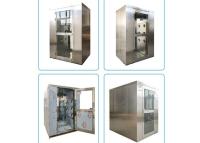 China Interlock Double Swing Door SUS201 Cleanroom Air Shower for sale