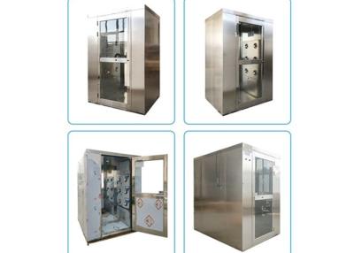 China Interlock Double Swing Door SUS201 Cleanroom Air Shower for sale