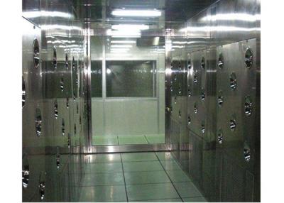 China Customizable Powder Coating Steel SUS316L Air Shower Tunnel for sale