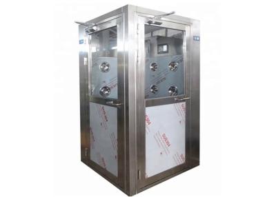 China L Type Door Direction Cleanroom Air Shower For 2 Person for sale