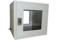 China Static Cleanroom Pass Box Biological Pharmacy Laboratory Cold Roll Steel Cabinet for sale