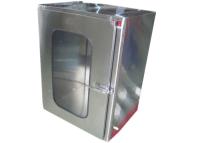China Stainless Steel Cleanroom Pass Box Clean Room Electric Inter Locker 110V / 50HZ for sale