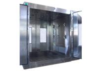 China Industrial Air Shower Cleanroom Pass Box For Clean Room , Swing Type Doors for sale