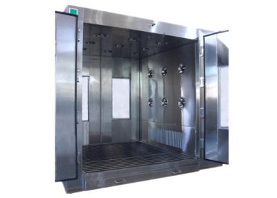 China Industrial Air Shower Cleanroom Pass Box For Clean Room , Swing Type Doors for sale