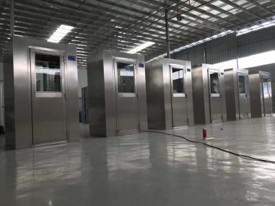 China High Purfication Rank 24m/S Air Shower Unit For Laboratory for sale