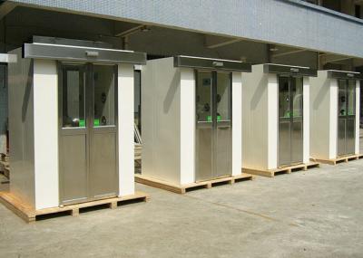 China Class100 L Type Automatic Air Shower Tunnel For Biological Engineering Laboratory for sale