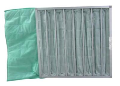 China Medium Efficient Washable Synthetic Fiber Industrial Dust Bag Pocket Filter for sale