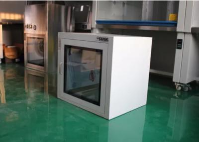 China ISO5 Electronic Interlock Pharmaceutical Clean Room Pass Box Powder Coated for sale