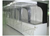 China Horizontal Lab Class100 Cleanroom Laminar Flow Cabinet / Laminar Airflow Bench for sale