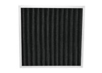 China Eliminate Peculiar Smell Pleated Panel Activated Carbon Deodorizer Air Filter for sale
