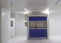 China PVC Fast Shutter Door 27m/s Speed Cargo Air Shower Tunnel With CE Certification for sale