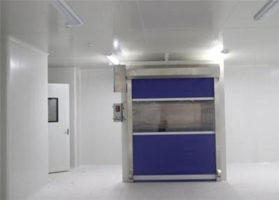 China PVC Fast Shutter Door 27m/s Speed Cargo Air Shower Tunnel With CE Certification for sale