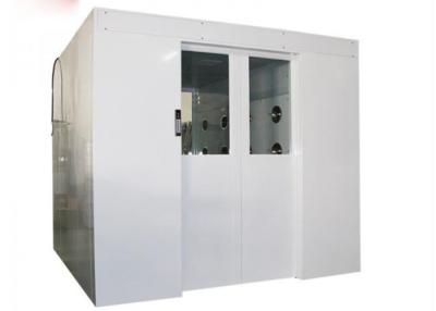 China Fully Auto Control 4 Worker Clean Room Entrance / Air Shower Tunnel System for sale
