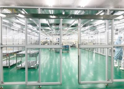 China Class 1000 SUS 304 Frame Modular Clean Room with Plexiglass Wall for Controlled Environments for sale
