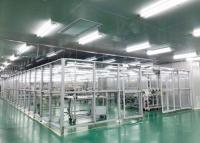 China Class 1000 SUS 304 Frame Modular Clean Room with Plexiglass Wall for Controlled Environments for sale