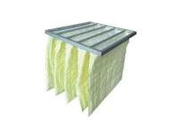 China Customized Pocket Air Filter / Bag Air Filter F7-F9 Efficiency For Air Conditioning for sale