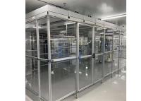 China Class 100 Laminar Air Flow Cabinet with HEPA Filter for Assembly Line Softwall Clean Room for sale