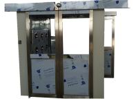 China Nozzle lab Stainless Steel Air Shower Tunnel With Double Swing Door for sale