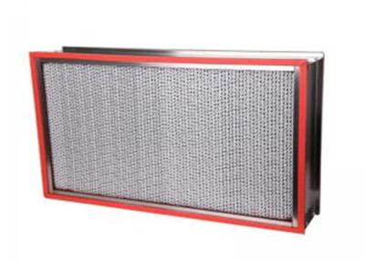 China High Temperature 250 ℃ Baking Furnace Exhaust Filter Red Silicone Glue for sale