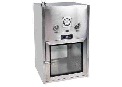 China Stainless Steel Laminar Flow Dynamic HEPA Filter Pass Box 0.3m/S Air Speed for sale
