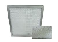 China HVAC System Ultrathin H13 H14 Hepa Air Filter For Laboratory Clean Room for sale