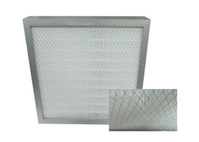 China HVAC System Ultrathin H13 H14 Hepa Air Filter For Laboratory Clean Room for sale