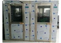China Class 1000 U Type Medical Stainless Steel Air Shower With SUS201 Nozzle for sale