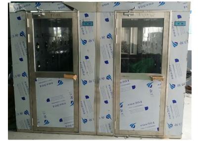 China Class 1000 U Type Medical Stainless Steel Air Shower With SUS201 Nozzle for sale