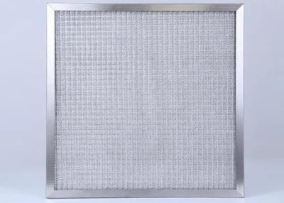 China High Temperature Resistant Pleated Panel Air Filters Resist Of 300 Degrees Celsius for sale