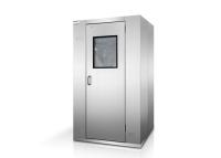 China Photoelectric Control 25m/S Air Shower Tunnel With Auto Double Door for sale