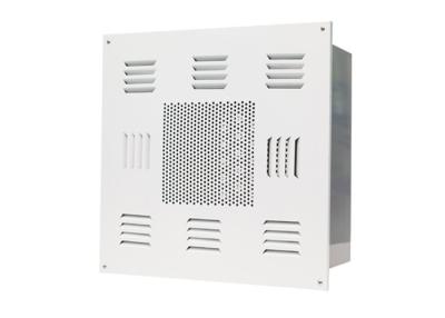 China Plastic Spry Steel Diffuser Plate Ceiling HEPA Filter Box For clean room for sale