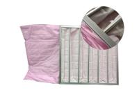 China F5-F9 Synthetic Pocket Bag Filter Secondary For Cleanroom Low Resistance for sale