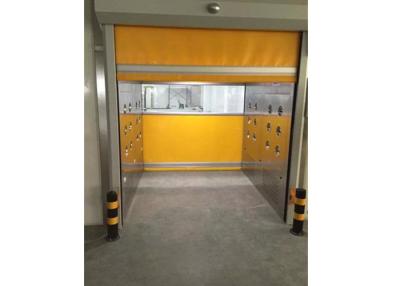 China Scroll Shutter Doors Air Shower Tunnel With Stainless Steel Cabinet And HEPA Filter for sale