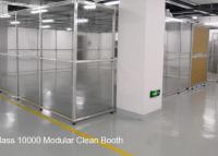 China Pharmaceutical Softwall Clean Booth FFU Clean Room Equipment Aluminum Structure Frame for sale
